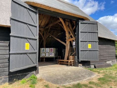 Cambridge Open Studios at Landbeach tithe barn – a great success! | Tithe Barn Trust