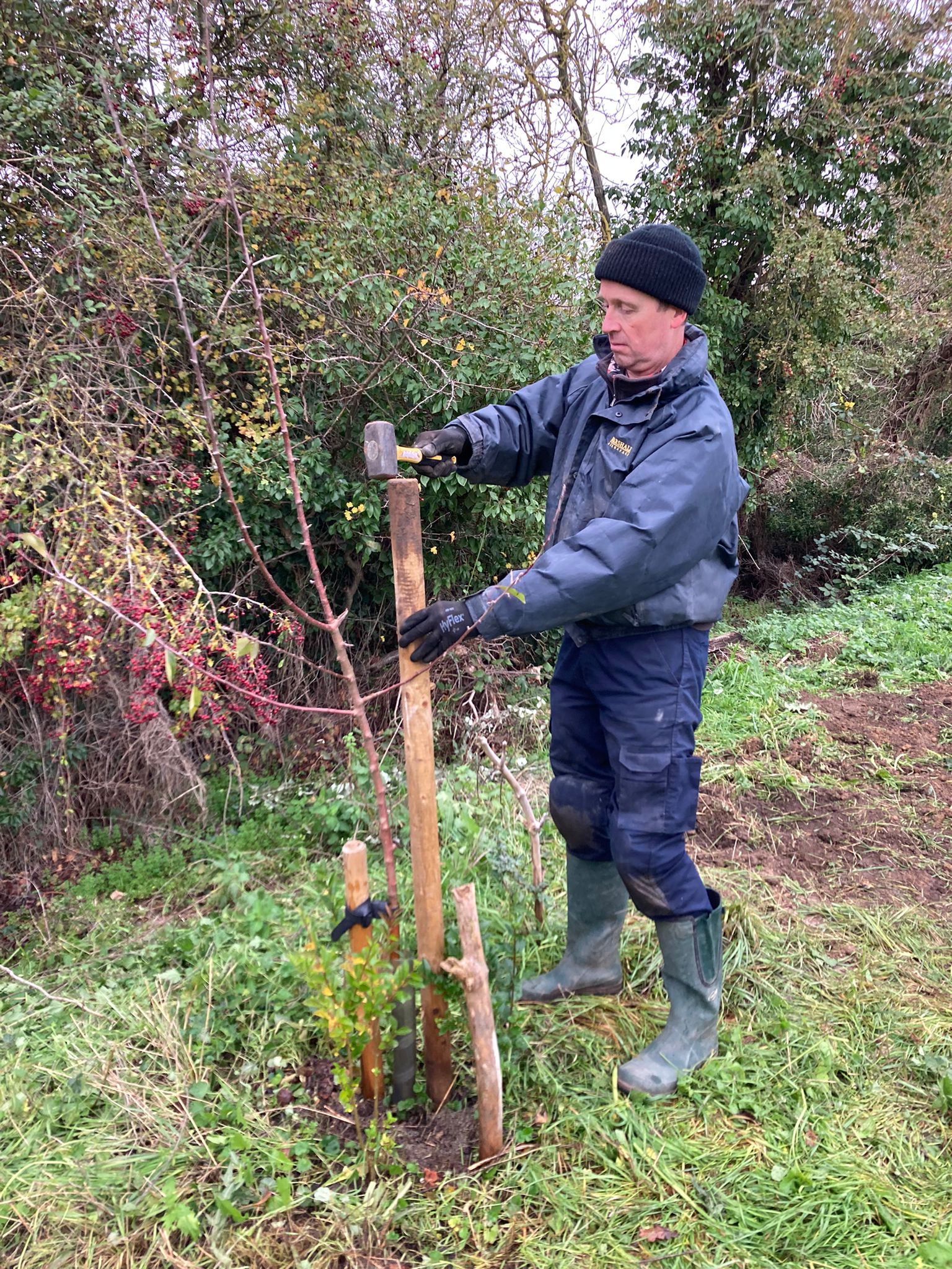 Supplier & volunteer focus. Barrie Crick – maintenance volunteer | Tithe Barn Trust